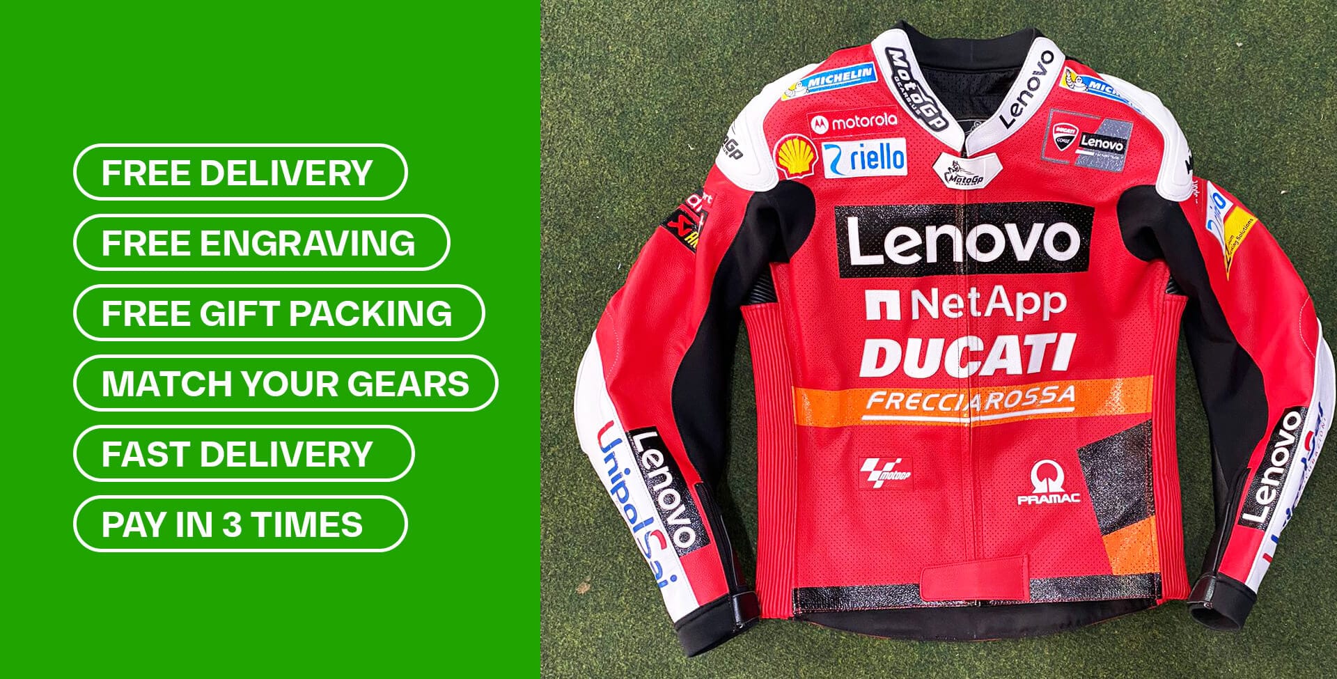 MotoGP & Motorcycle | Premium Leather | Suits & Jackets | Custom Made